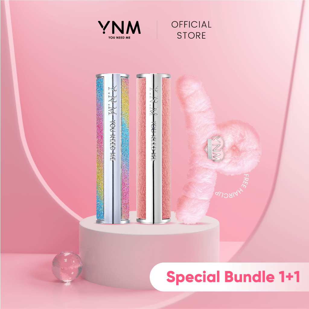 Jual YNM Rainbow Honey Lip Balm Special Bundle 1+1 [FREE Hair Clip ...