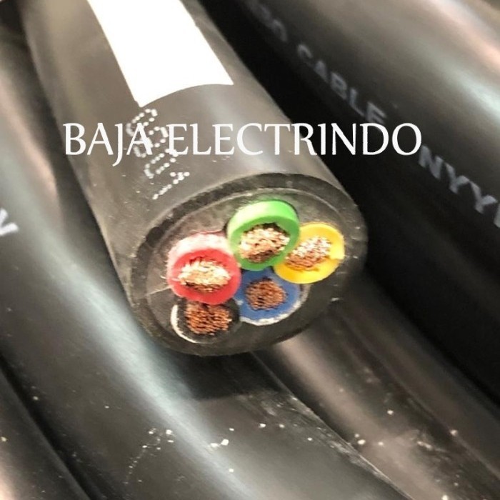 Jual Kabel Serabut isi 5 NYYHY 5x16mm METAL per Meter NYYHY 5x16 mm ...