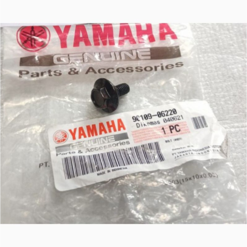 Jual Baut Spakbor Original Genuine Yamaha Nmax Aerox Lexi / 90109-06220 ...