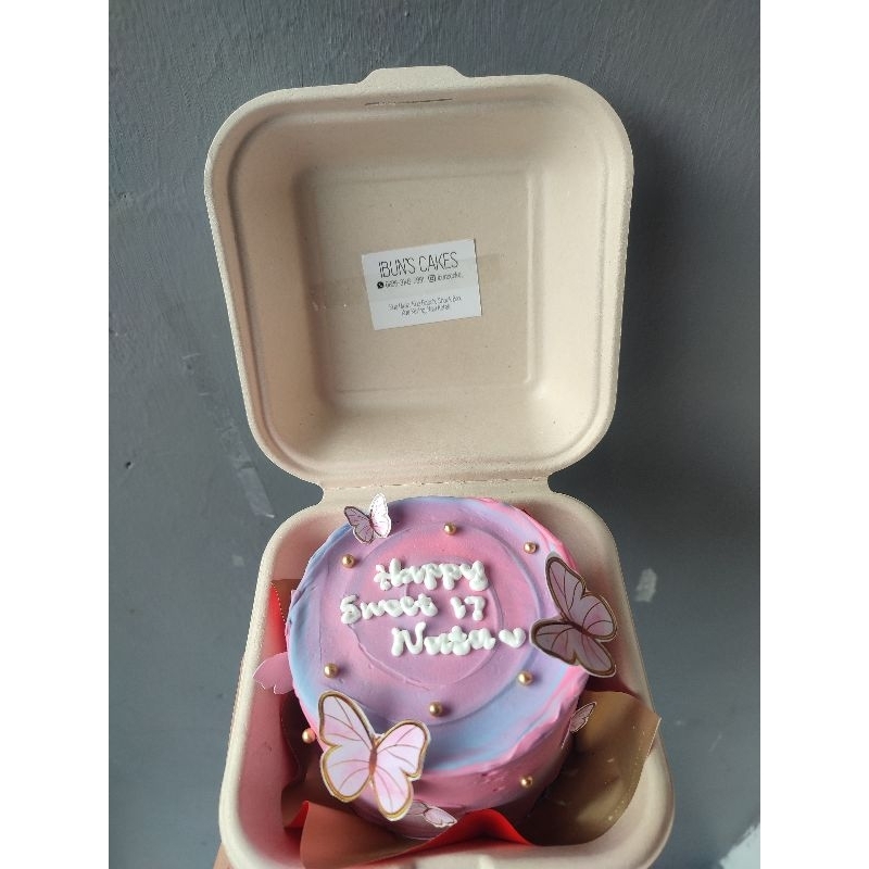Jual birthday cake / bento cake / kue ulang tahun / korean bento cake ...