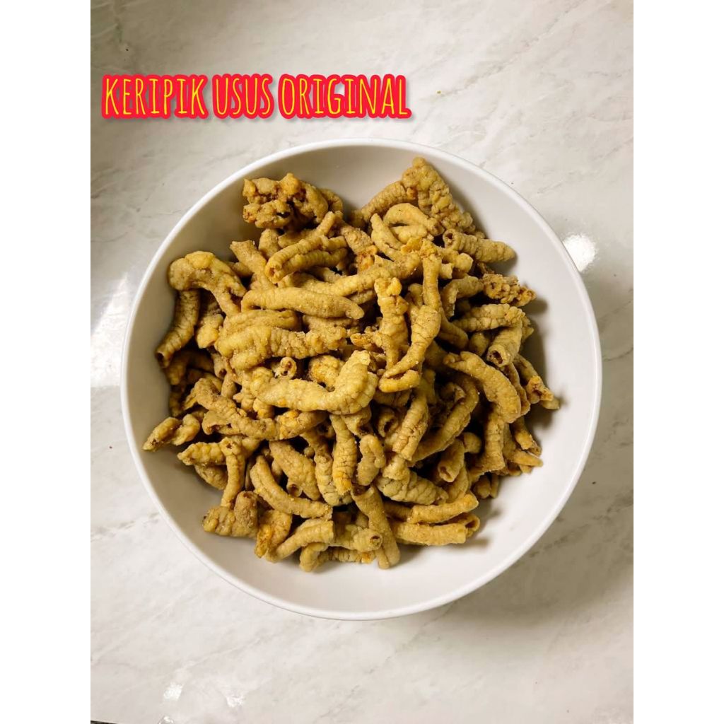 Jual Usus Ayam Crispy Original 500 gr (1/2 kg) | Shopee Indonesia