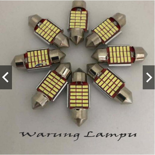 Jual LAMPU LED PLAFON CANBUS LAMPU KABIN 18 TITIK MATA 24 VOLT TRUCK ...