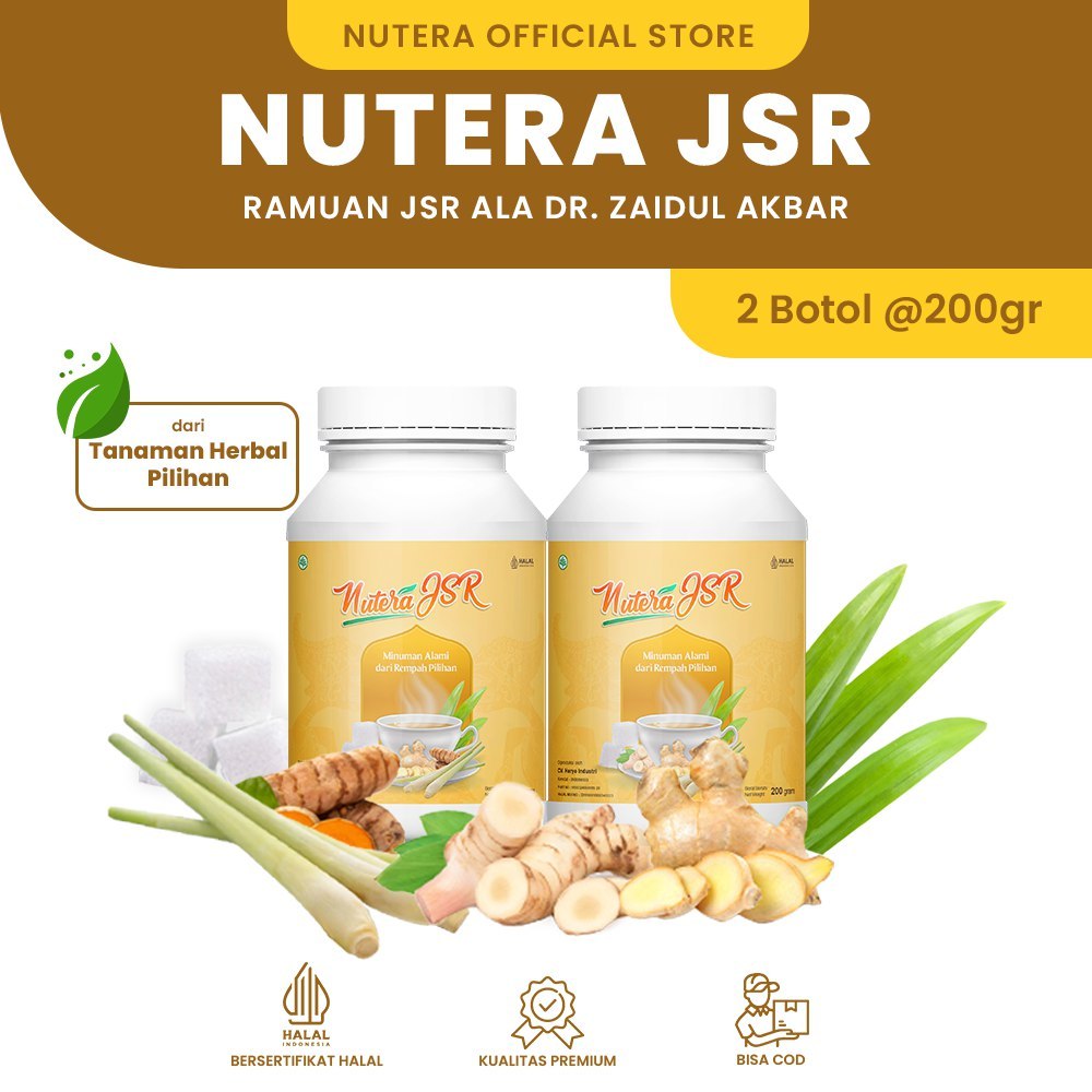 Jual Nutera JSR 2 Botol Minuman Serbuk Dr Zaidul Akbar | Shopee Indonesia