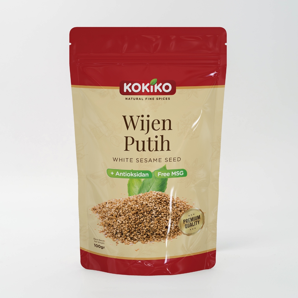 Jual WIJEN PUTIH KOKIKO - 100 GRAM | Shopee Indonesia