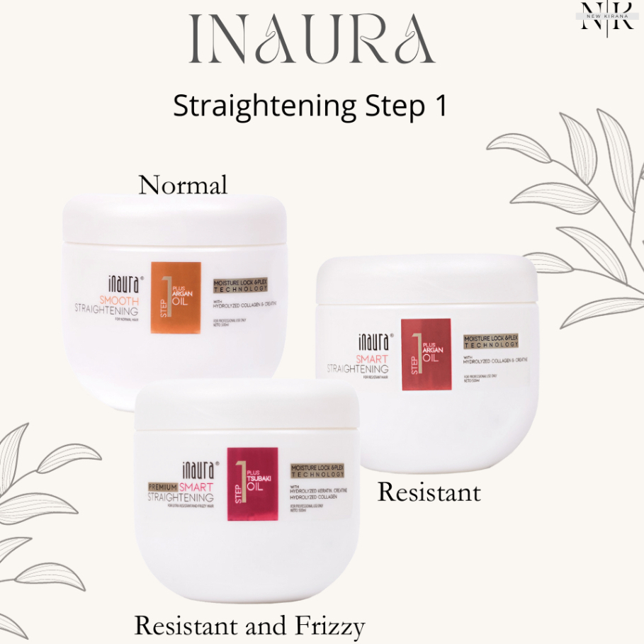 Jual Inaura Straightening Step 1 500 ML & 1 L | Shopee Indonesia