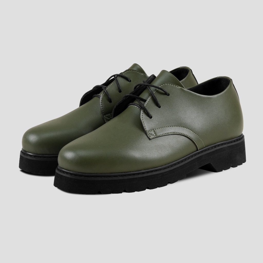 Jual Jackwell - Atlas Derby Green - Sepatu Formal - Sepatu Derby ...