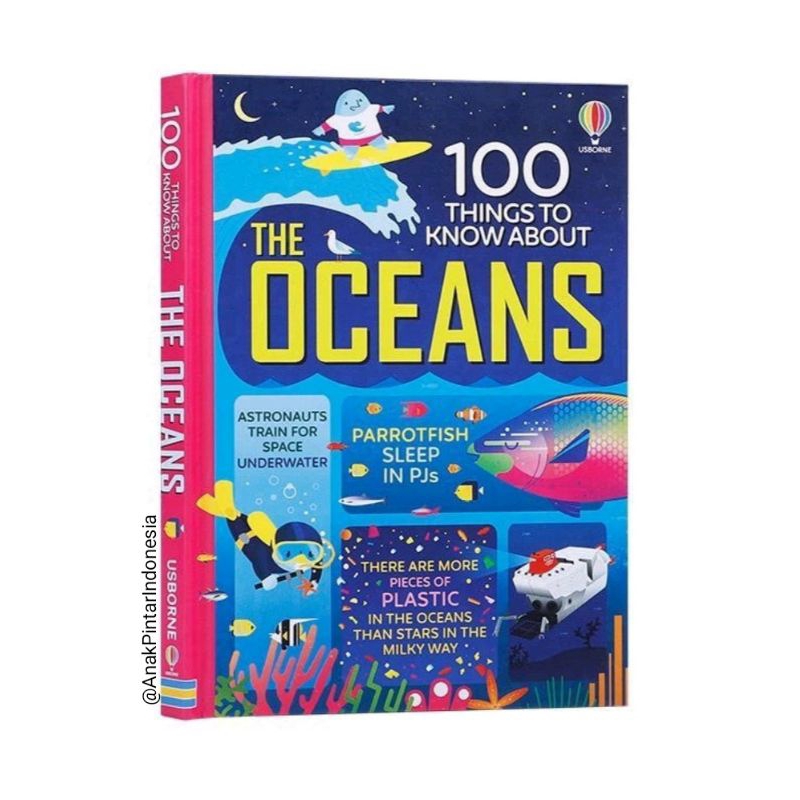 Jual USBORNE 100 THINGS TO KNOW ABOUT THE OCEANS | Shopee Indonesia