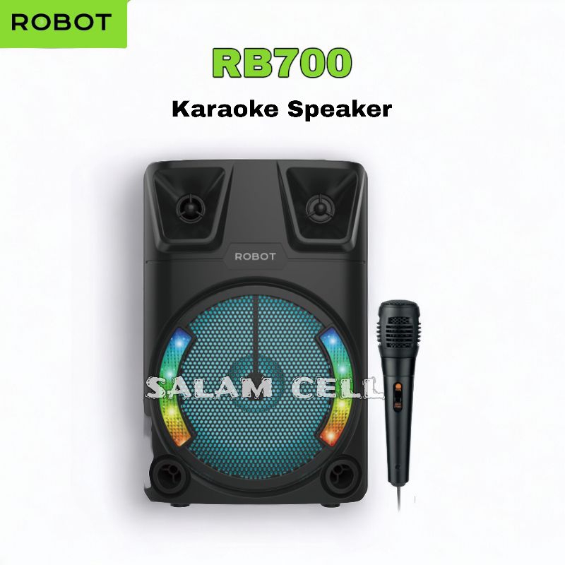 Jual Speaker Karaoke ROBOT RB700 Bluetooth 5.3 8inch 10W Original ...