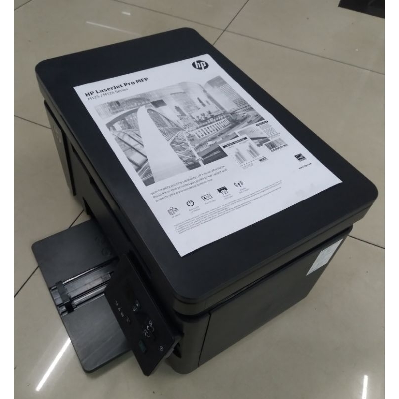 Jual Printer Poto Copy Hp LaserJet Pro MFP M125a | Shopee Indonesia