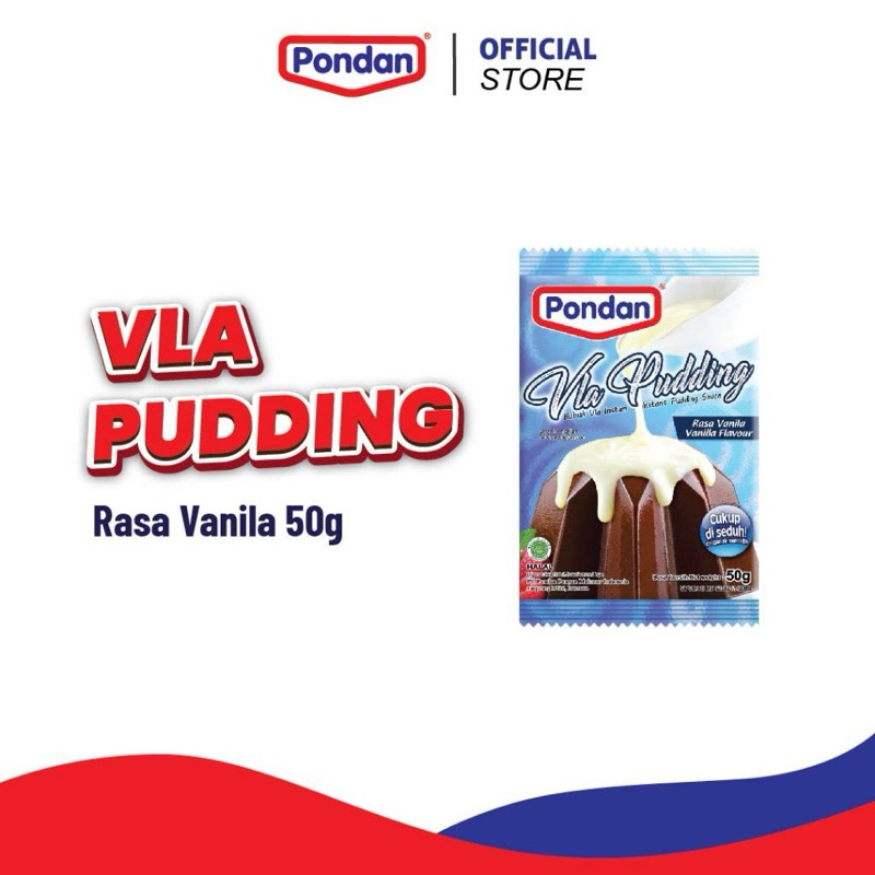Jual Pondan Vla Pudding 50g | Shopee Indonesia