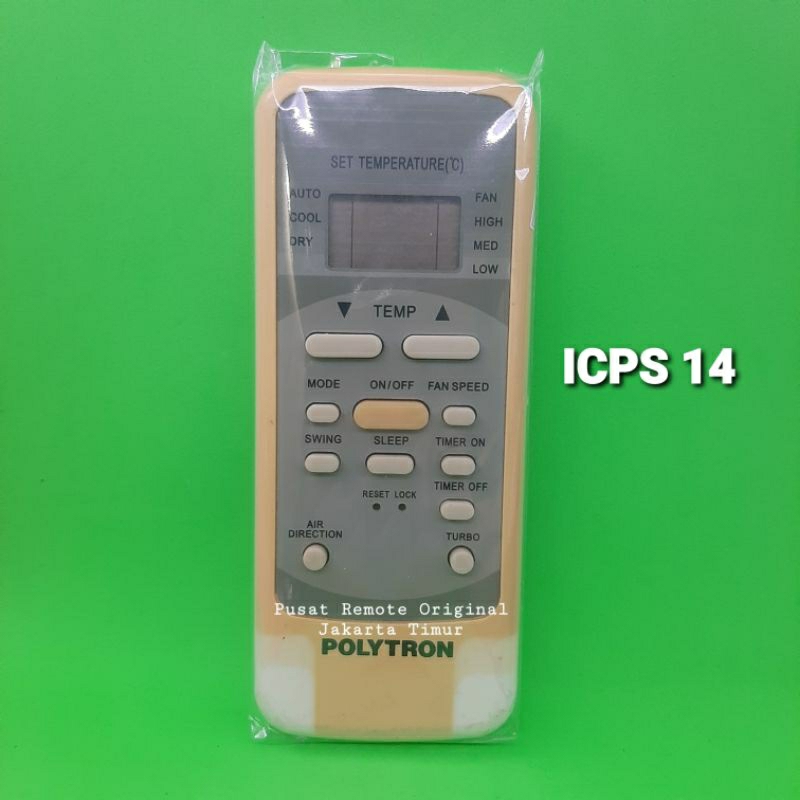 Jual REMOTE REMOT AC POLYTRON ICPS 14 ORIGINAL | Shopee Indonesia