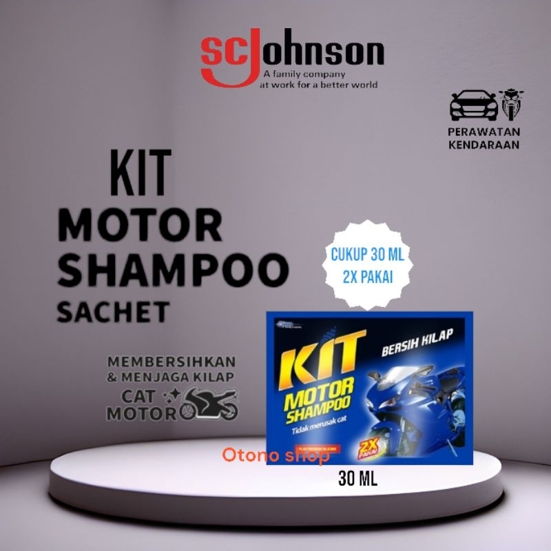 Jual Kit Motor Shampoo Sachet - Sabun cuci Motor | Shopee Indonesia