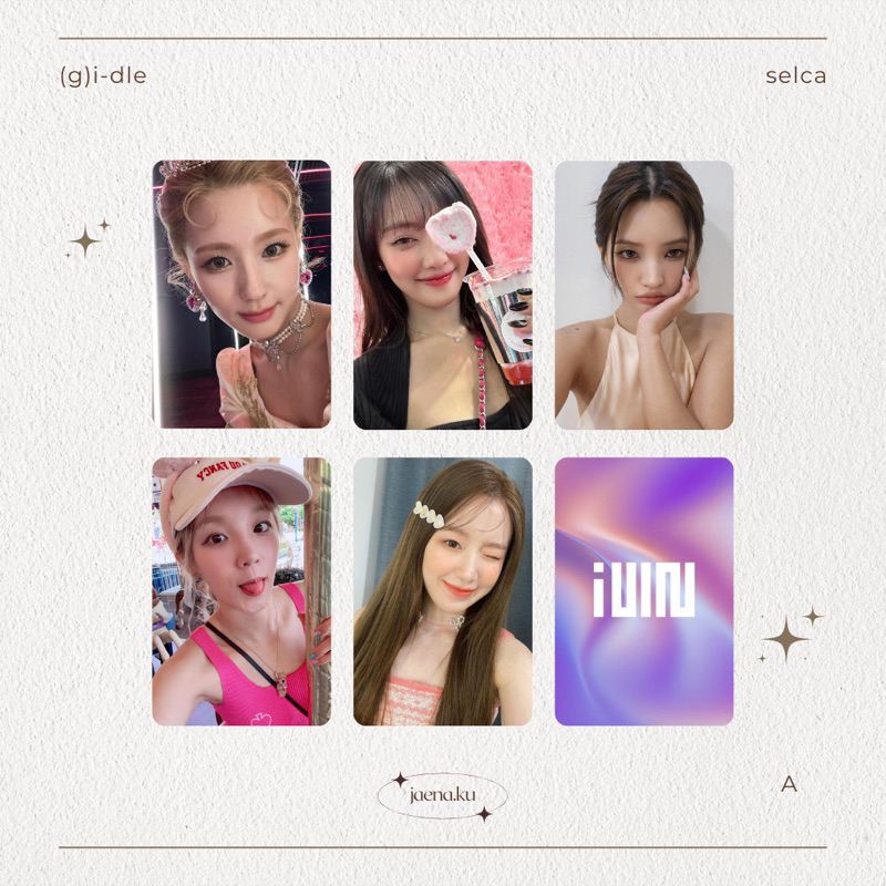 Jual [(G)I-DLE] PHOTOCARD SELCA 3 MIYEON MINNIE SOYEON YUQI SHUHUA ...