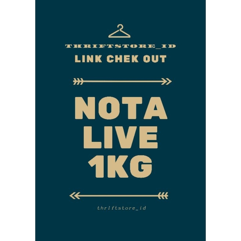 Jual Nota live 1 kg | Shopee Indonesia