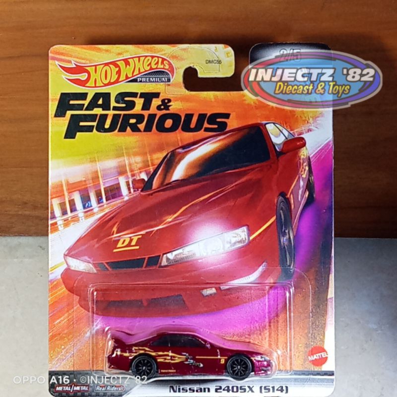 Jual Hot Wheels Nissan 240SX Silvia S14 Fast and Furious Premium Letty ...