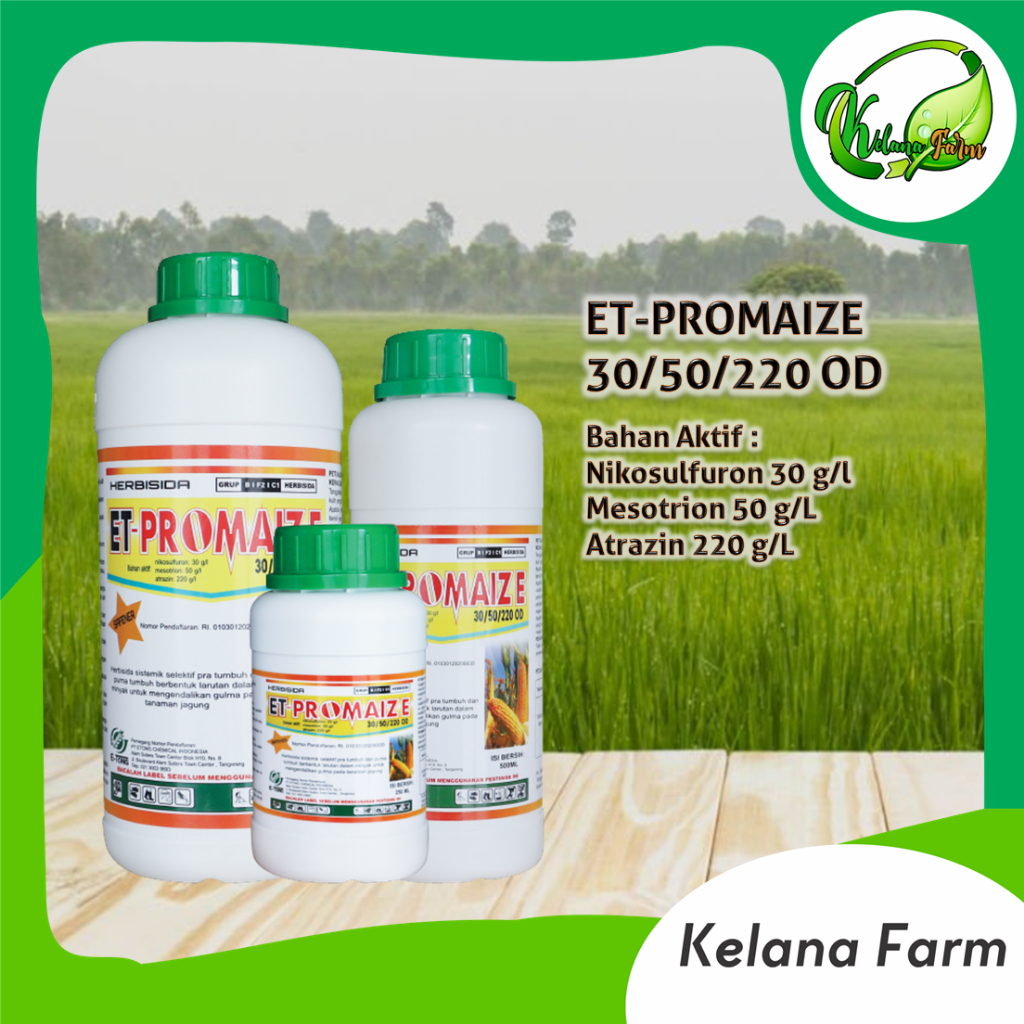 Jual ET-PROMAIZE 250ml HERBISIDA SELEKTIF TANAMAN JAGUNG RACUN RUMPUT ...