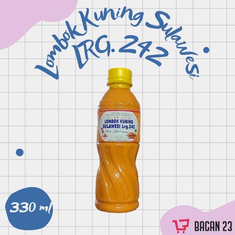 Jual Lombok Kuning Sulawesi Lrg 242 (330ml) / Lombok Kuning Makassar ...