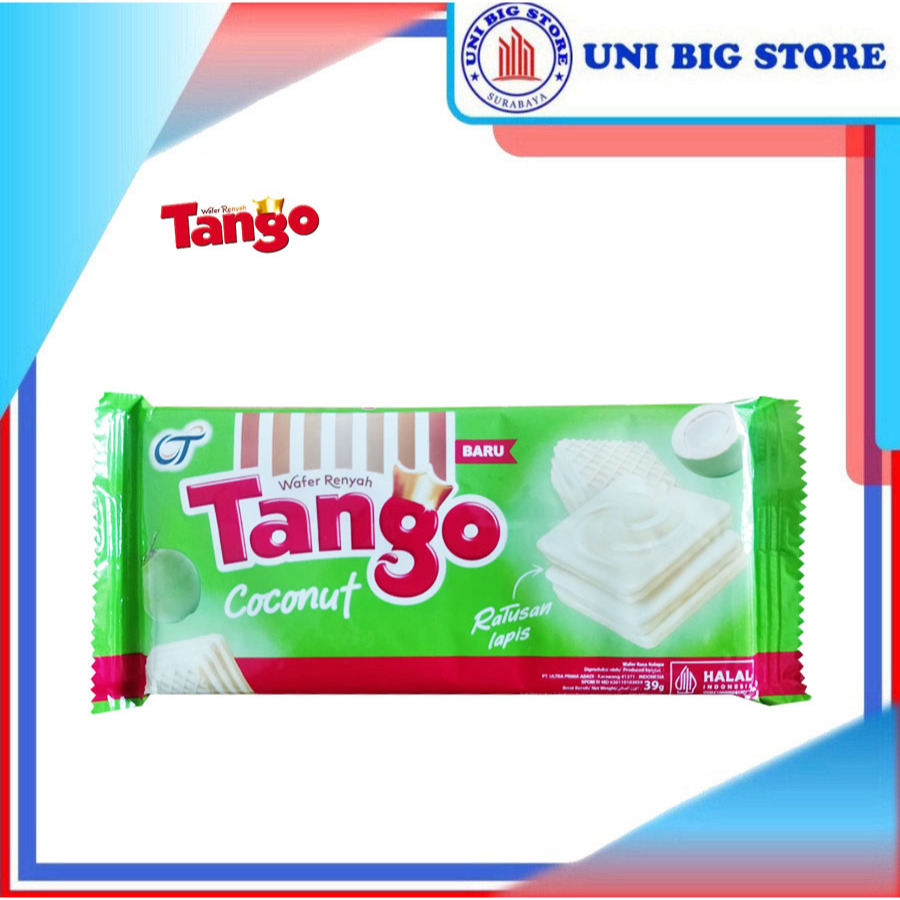 Jual Tango Wafer Coconut 39 gr Kelapa | Shopee Indonesia