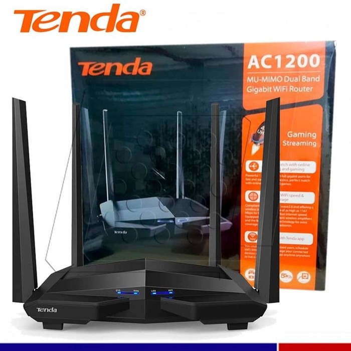 Jual Tenda AC10U AC1200 MU-MIMO Dual-Band GIGABIT WiFi Router | Shopee Indonesia