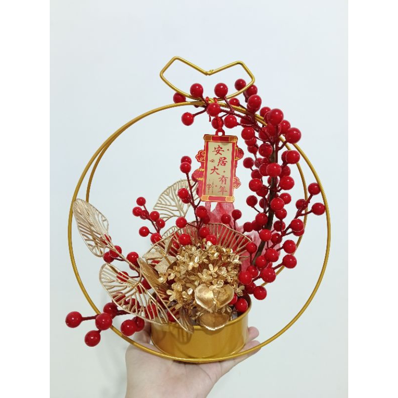 Jual BUNGA IMLEK FULL BINGKAI CERI MERAH | Shopee Indonesia