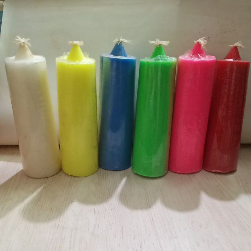 Jual Lilin Warna Besar Jumbo Wina Lilin Ibadah Natal | Shopee Indonesia