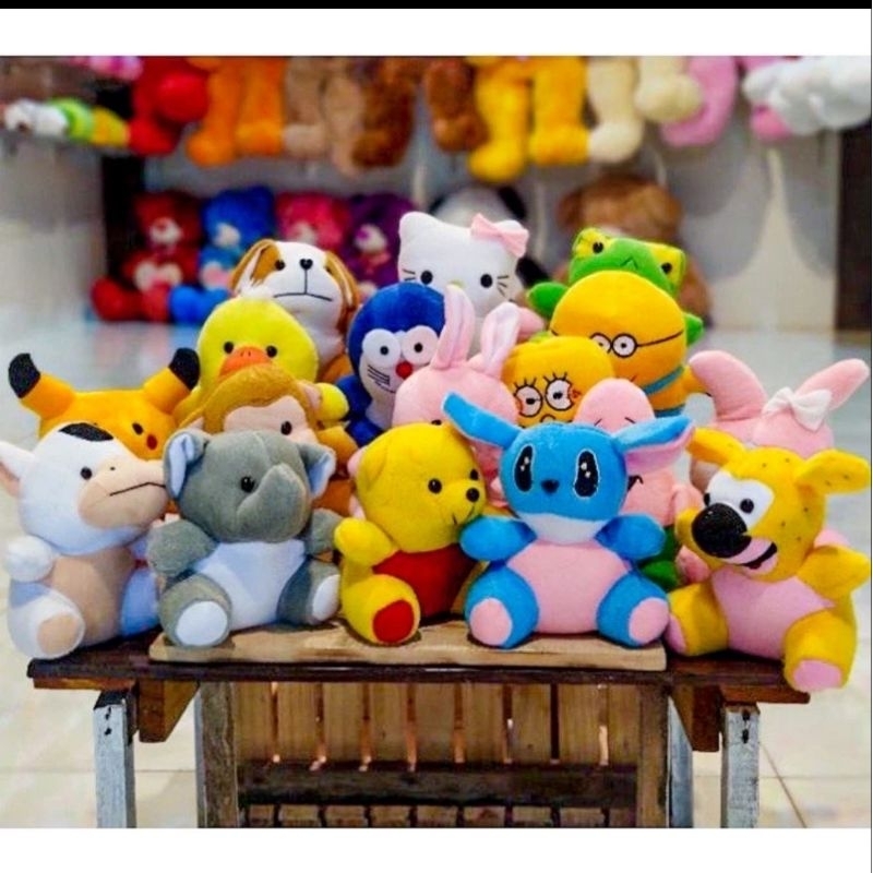Jual boneka capit isi 100pcs | Shopee Indonesia