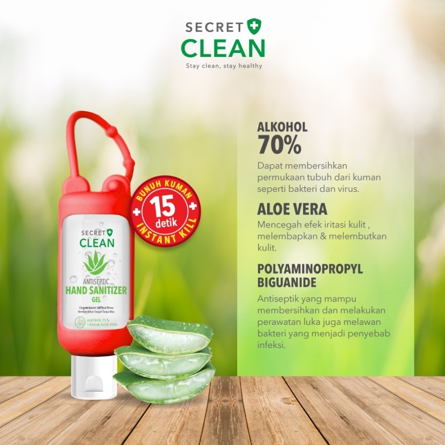 Jual Secret Clean Hand Sanitizer Color Pop - 50ml | Shopee Indonesia