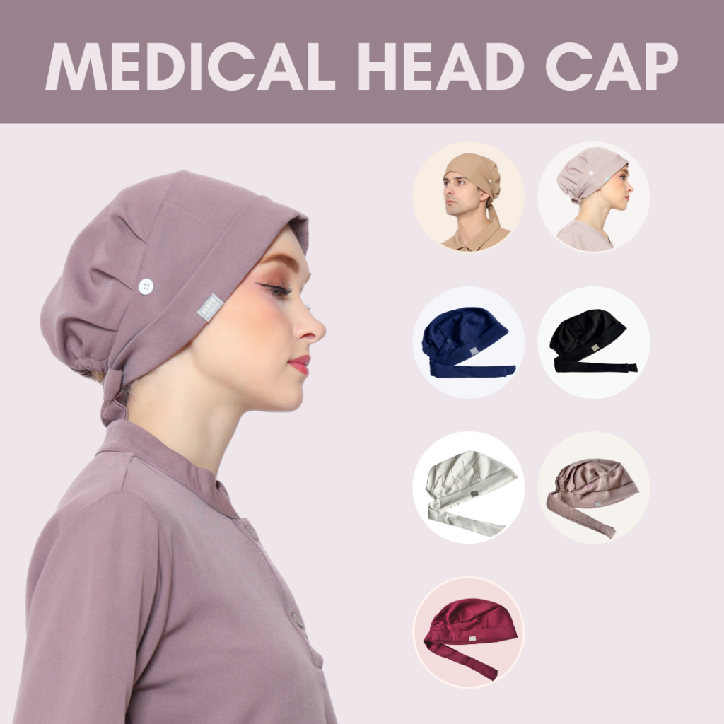 Jual Headcap (Topi medis) - Scrub but Better | Shopee Indonesia