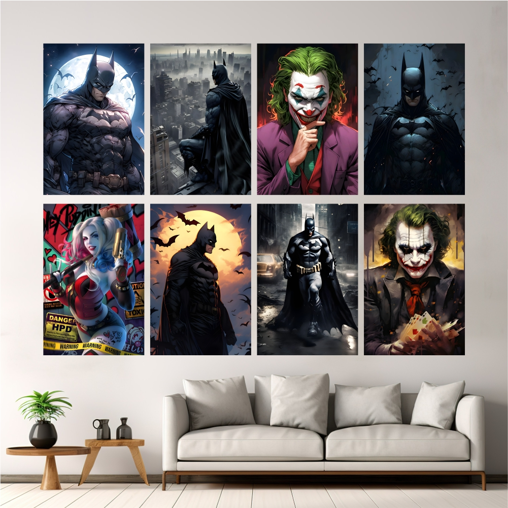 Jual Hiasan Dinding Superhero Batman | Poster Dinding Kayu Batman ...