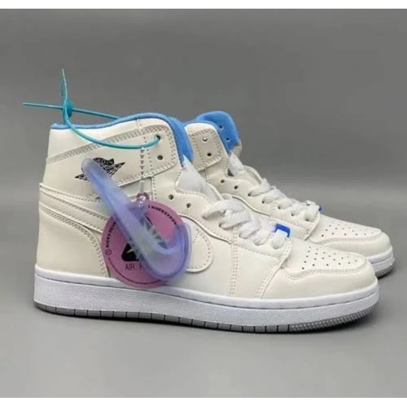 Jual Air Jordan High White UV Reactive | Shopee Indonesia