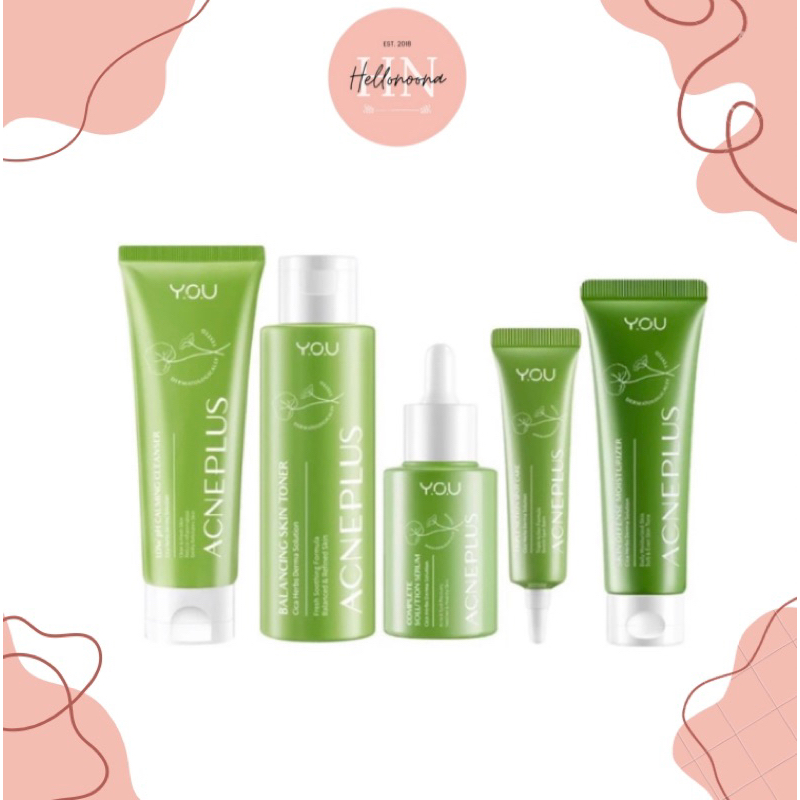 Jual YOU - AcnePlus Balancing Skin Acne Spot Care | Cleanser | Toner ...