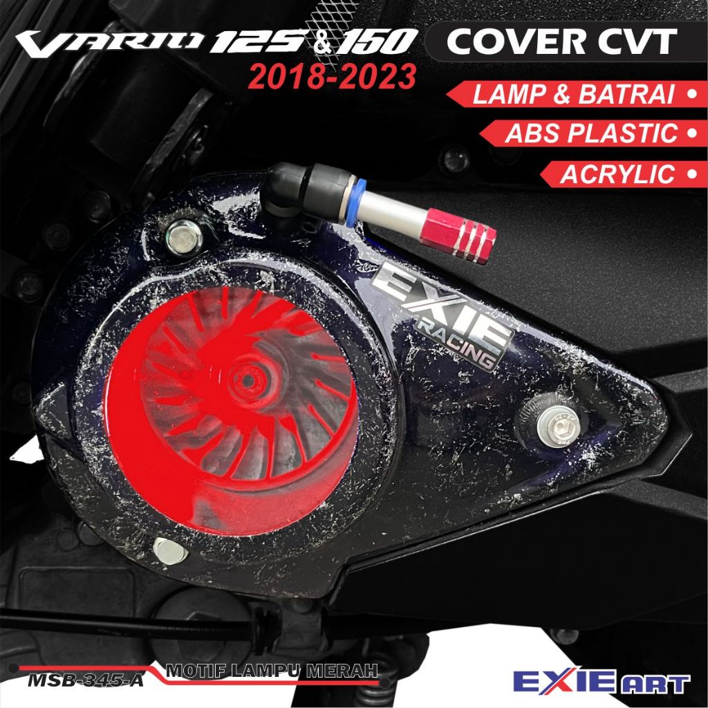 Jual Cover CVT Akrilik Honda Vario 125 & 150 New Led - Cvt Vario 160 ...