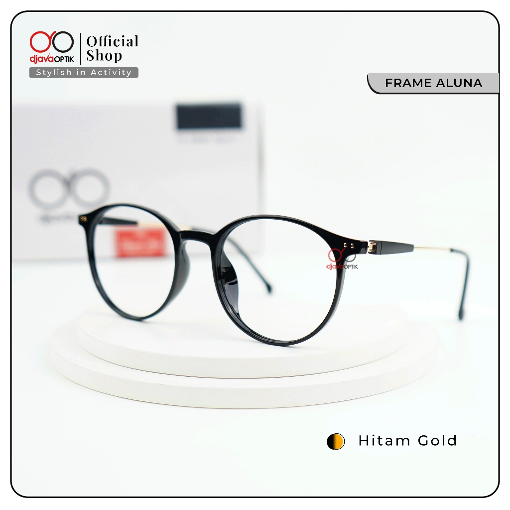 Jual DJAVA OPTIK - Frame Aluna - Kacamata Photocromic Korea Plastik Elastis | Shopee Indonesia