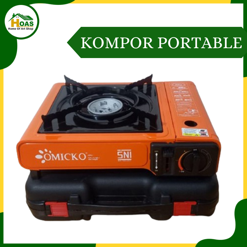 Jual Hoas Official Shop Kompor Gas Portable 2 In 1/ Kompor Portable ...
