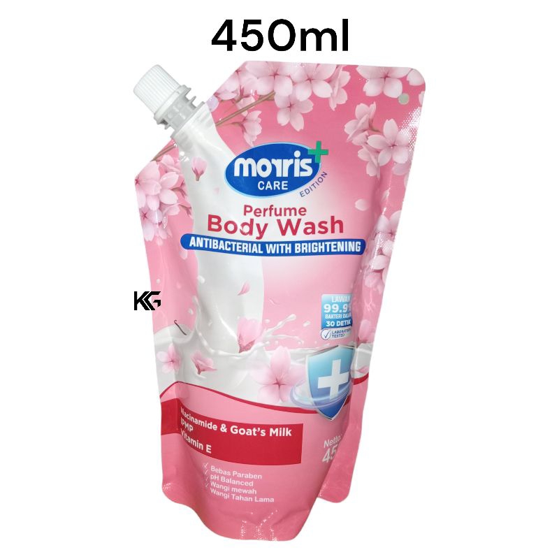 Jual Morris perfume body wash sabun mandi cair 450ml | Shopee Indonesia