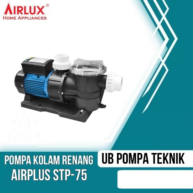 Jual Pompa Air Kolam Renang 3/4Hp AIRPLUS STP - 75 Swiming Pool AIRPLUS ...