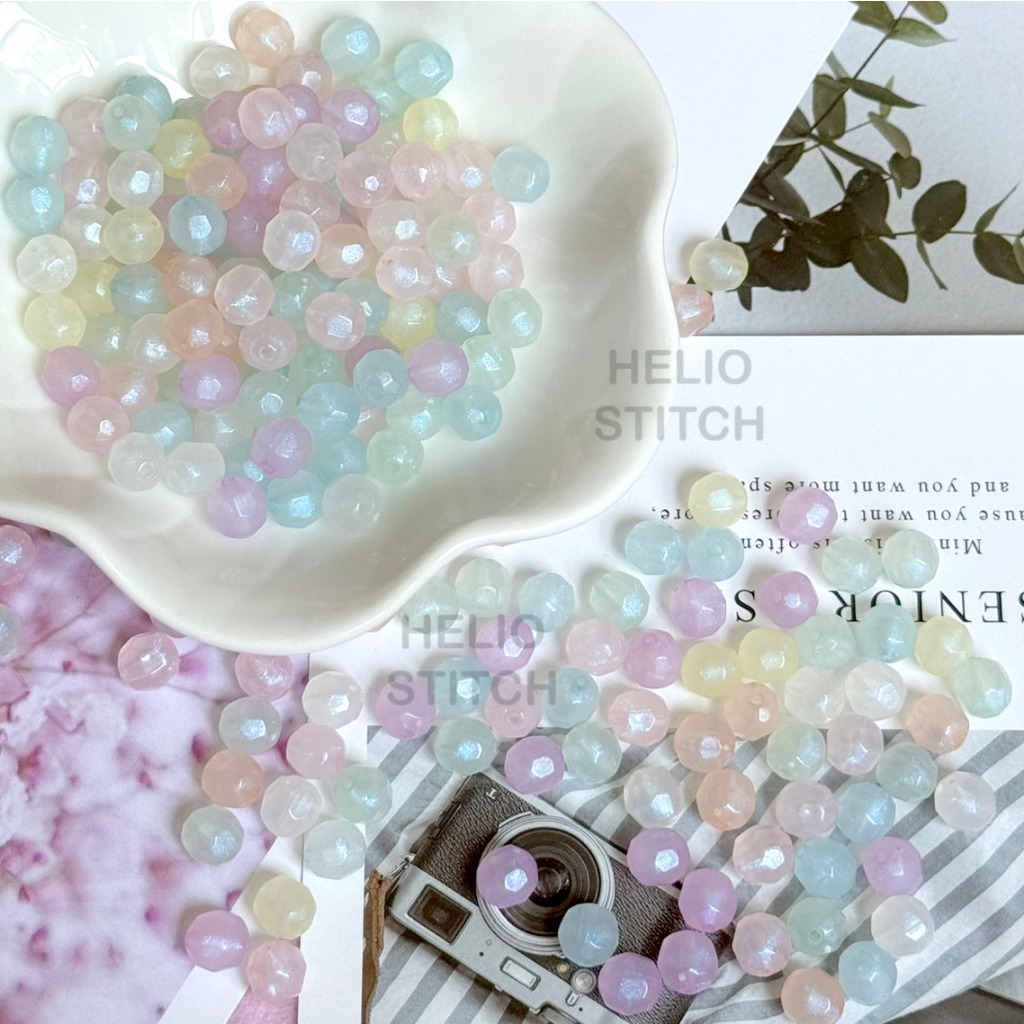 Jual 10 gr Manik-manik Mote Jelly Shimmer - SEGI 8 MM | Shopee Indonesia