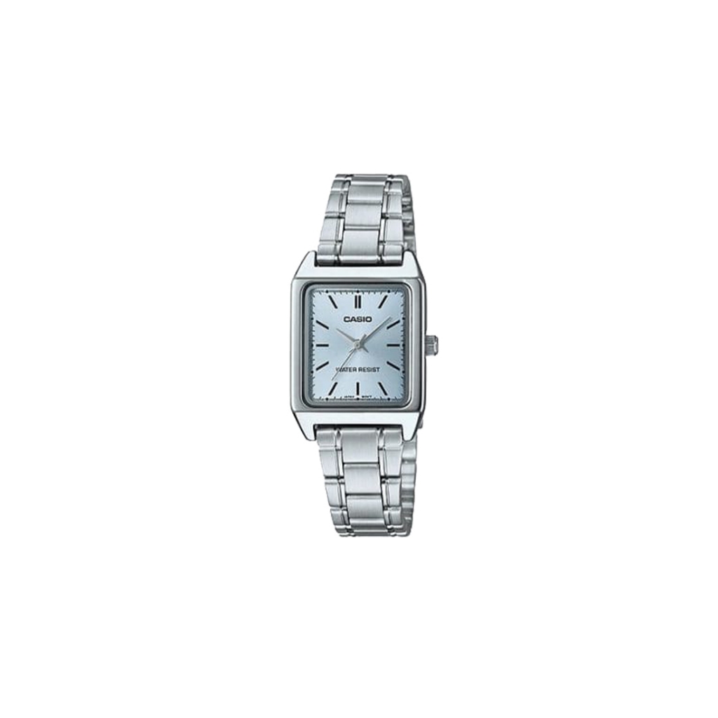 Jual Jam Tangan Casio Analog Silver Stainless Steel Strap 22mm Women LTP-V007D-2EUDF | Shopee ...