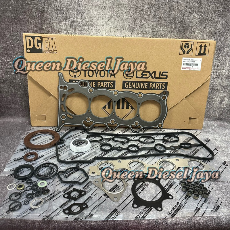 Jual Gasket Set Overhoul Packing Full Set Toyota Vios Yaris 1NZ 04111 ...
