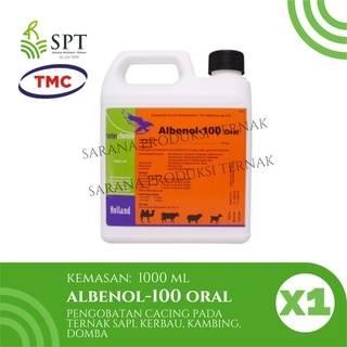 Jual ALBENOL-100 1L ORAL PENGOBATAN CACING PADA TERNAK SAPI KAMBING ...