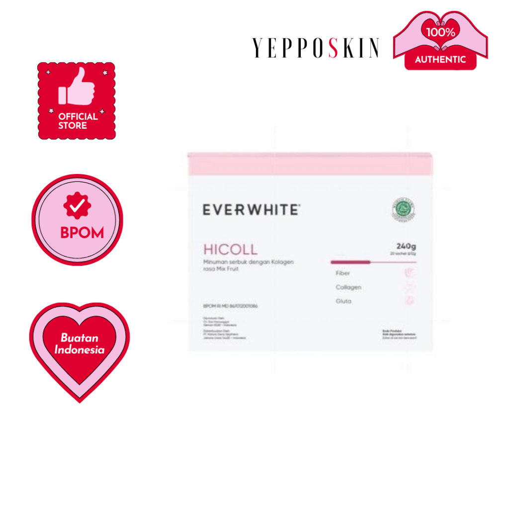 Jual EVERWHITE Hicoll Drink - Brightening Booster | Shopee Indonesia Jual EVERWHITE Hicoll Drink - Brightening Booster | Shopee Indonesia