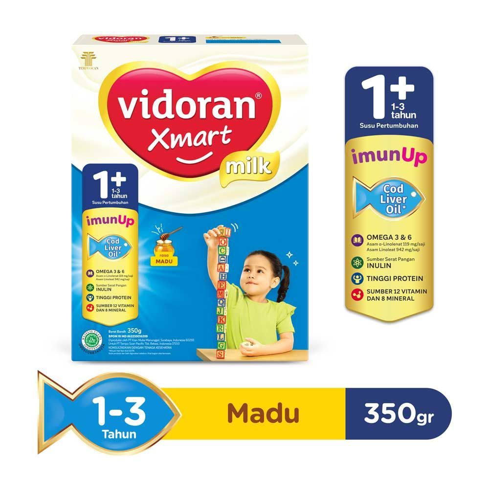 Jual Vidoran Milk 1+ Madu | Shopee Indonesia