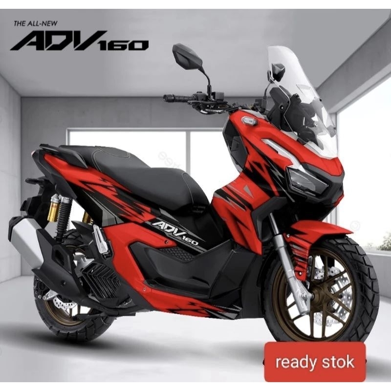 Jual Decal stiker variasi motor honda adv 160 new striping fullbody ...