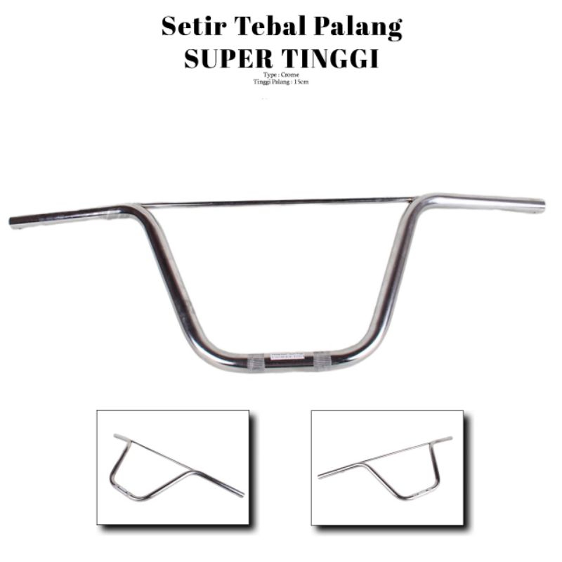 Jual stang setir palang super tinggi pnp win,(18cm) | Shopee Indonesia