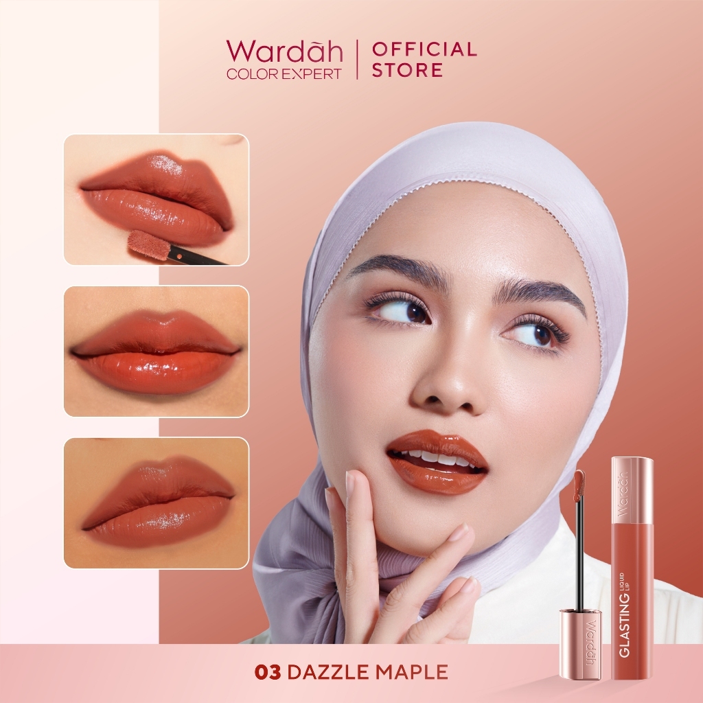 Jual Wardah Glasting Liquid Lip NEW | Shopee Indonesia