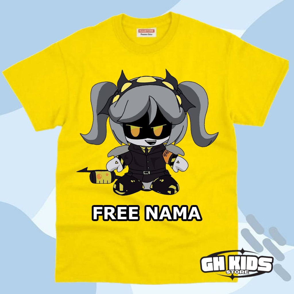 Jual KAOS ANAK BAJU ANAK GAMBAR MURDER DRONES CHIBI J TERBARU FREE NAMA ...