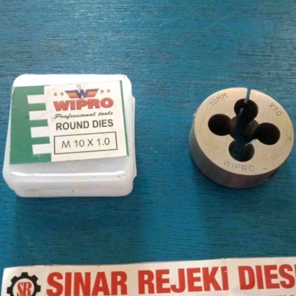 Jual Mata Senai M10 x 1.0 M10 x 1,0 Drat Luar Baut Mata Snei Snai Dies ...