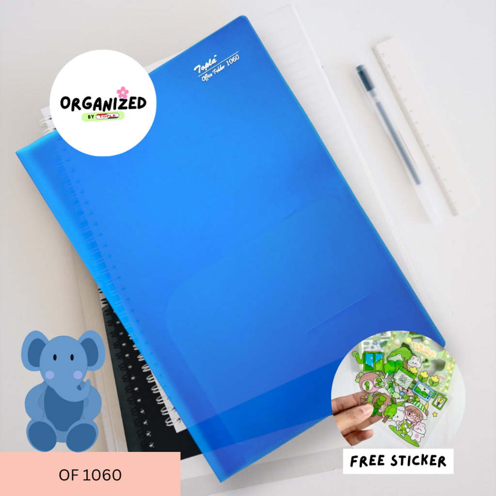 Jual Office folder 1040 map L selip kertas dokumen kantoran ukuran ...