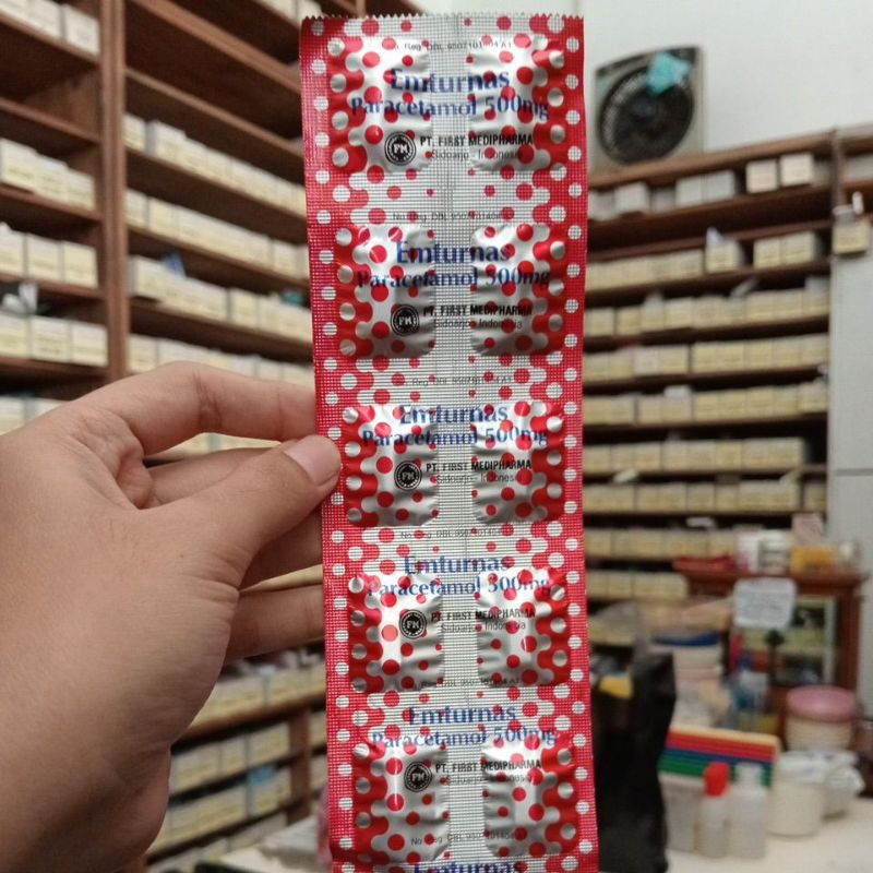 Jual EMTURNAS/PARACETAMOL 500 MG/OBAT DEMAM | Shopee Indonesia