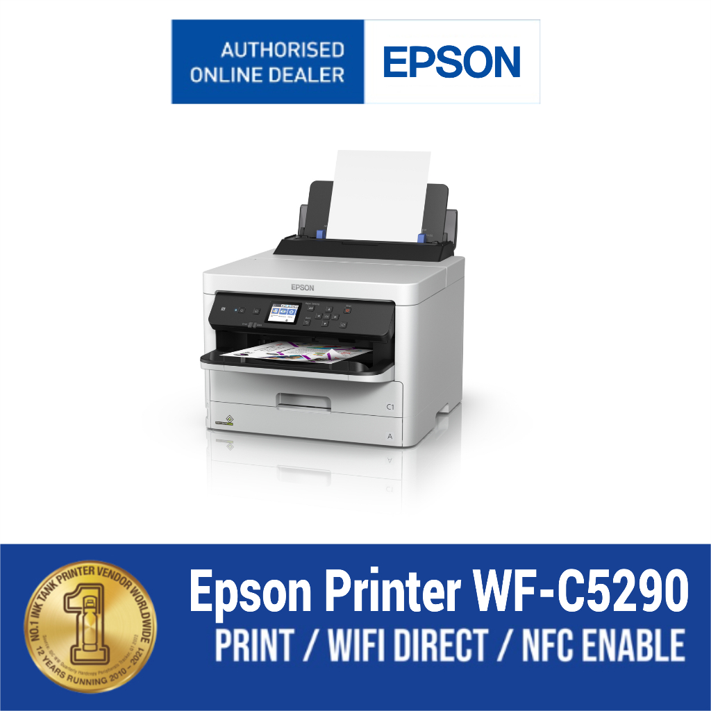 Jual Epson printer Workforce PRO WF-C5290 Chipless | Shopee Indonesia
